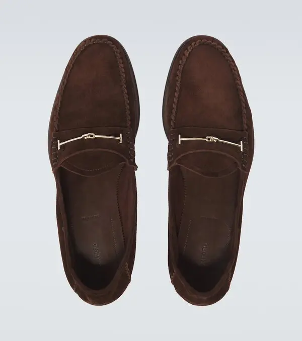 TOM FORD Suede Loafers