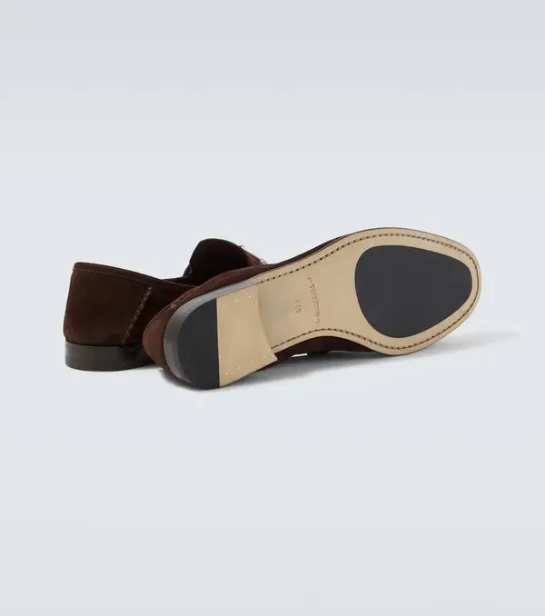 TOM FORD Suede Loafers