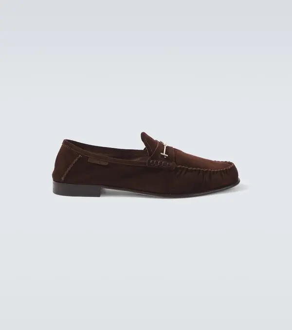 TOM FORD Suede Loafers