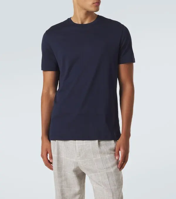 Ralph Lauren Purple Label Cotton Jersey T-shirt