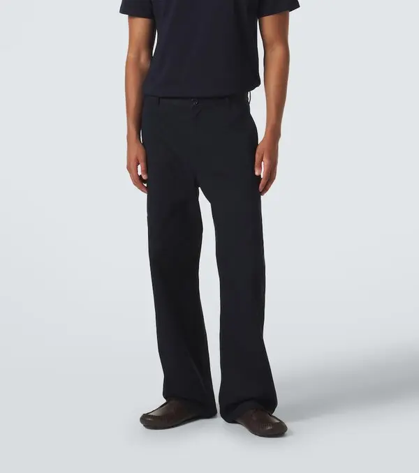 Loewe Cotton Straight Leg Pants