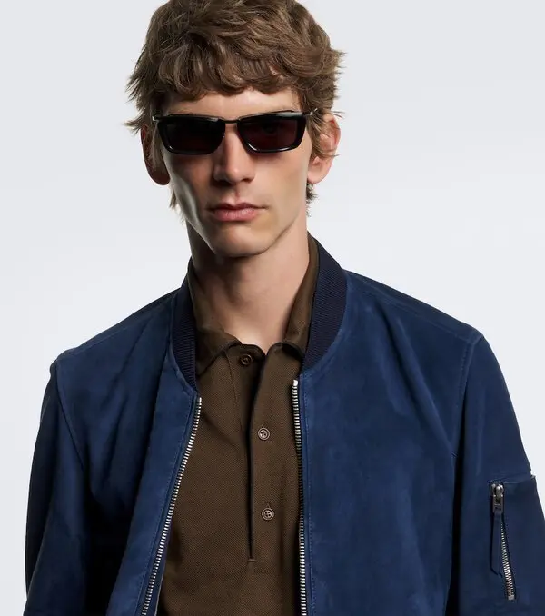 JACQUES MARIE MAGE X Haider Ackermann Gaspard Rectangular Sunglasses