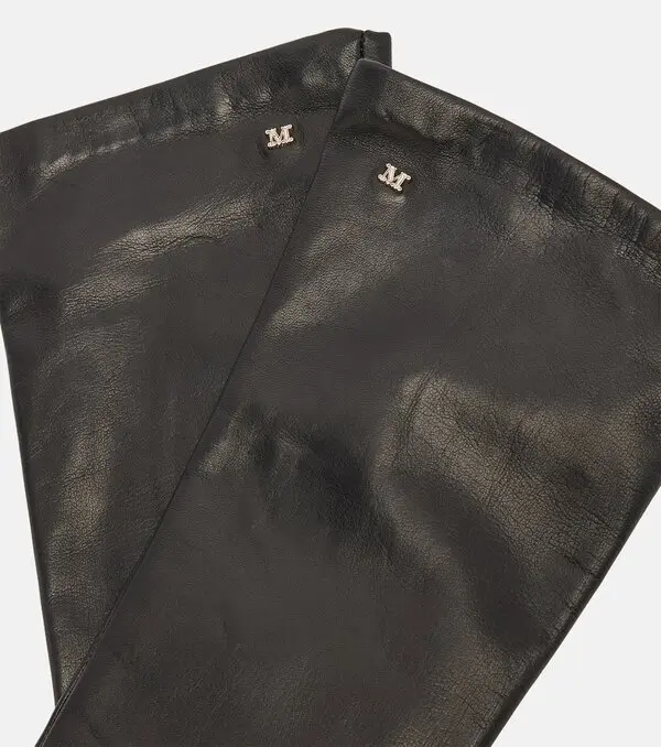 Max Mara Leather Gloves