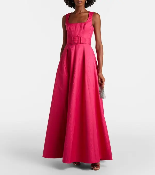 Rebecca Vallance Rosalia Bustier Gown - Pink