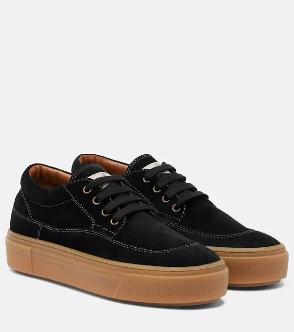 Hogan H705 Suede Lace-up Sneakers