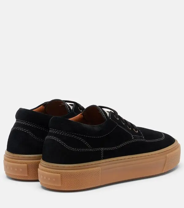 Hogan H705 Suede Lace-up Sneakers