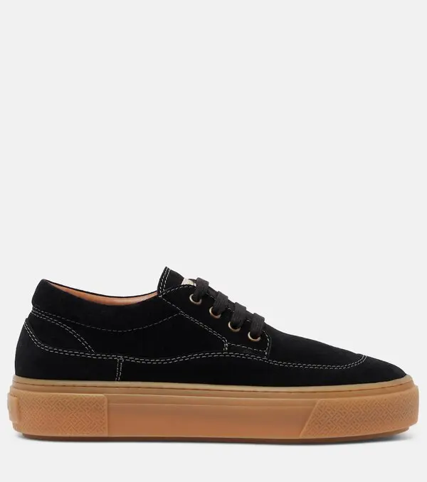 Hogan H705 Suede Lace-up Sneakers