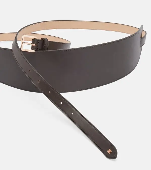 Max Mara Wide Leather Belt