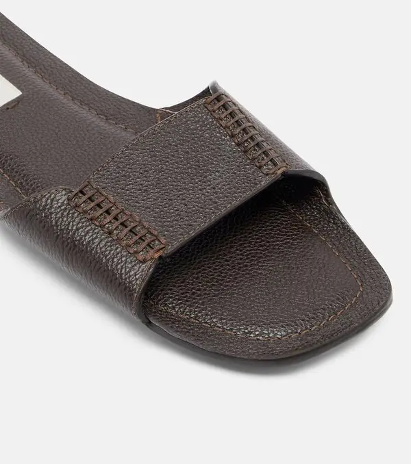 TOTEME Leather Slides