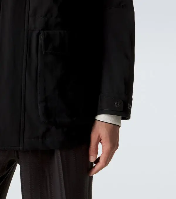TOM FORD Cotton And Silk Twill Field Jacket