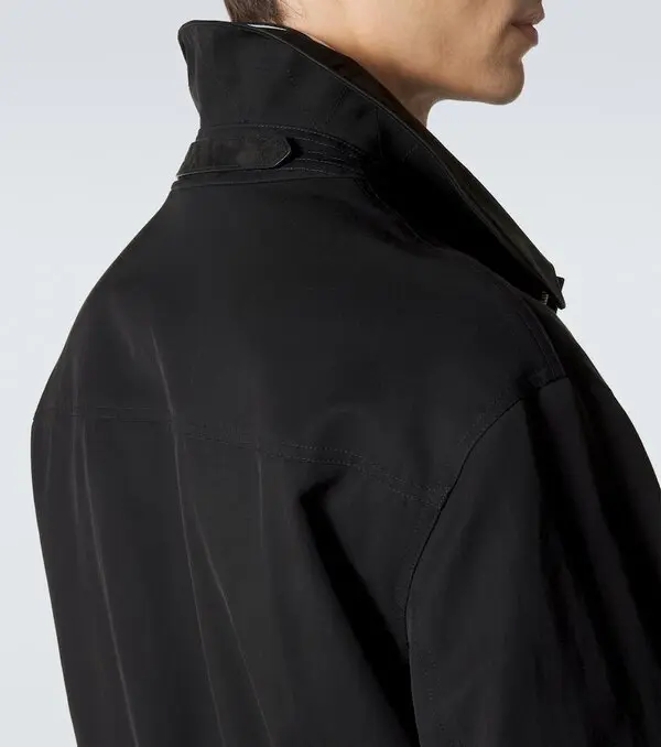 TOM FORD Cotton And Silk Twill Field Jacket