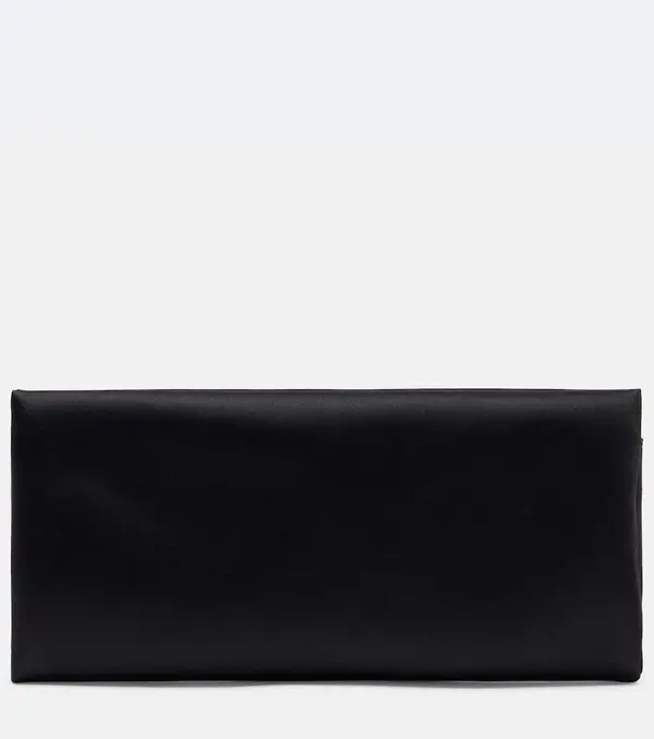 Saint Laurent Cassandre Satin Clutch