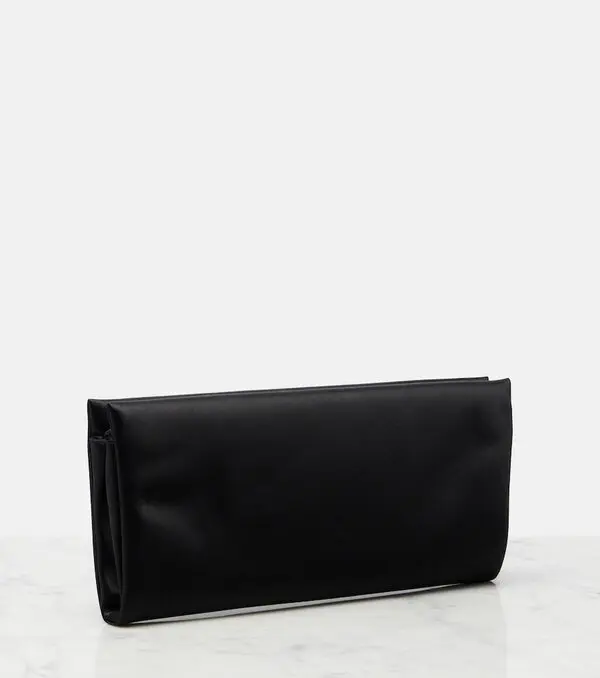 Saint Laurent Cassandre Satin Clutch