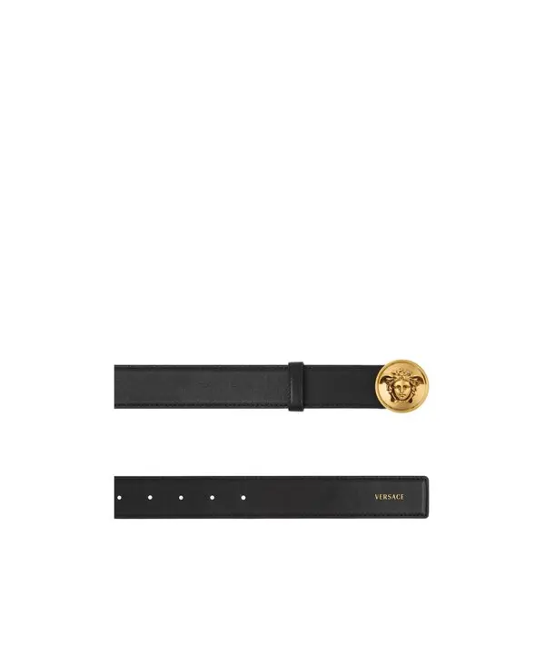 Versace Medusa Round-buckle Belt