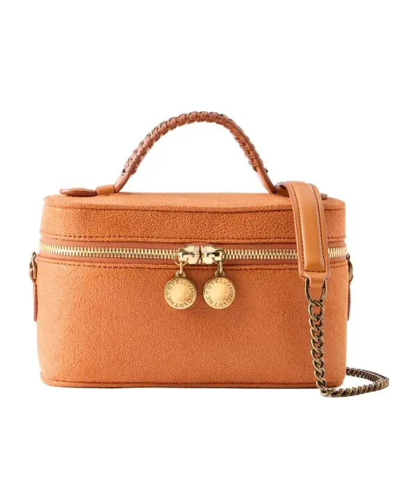 Stella McCartney Leatherette Vanity Case - Brown