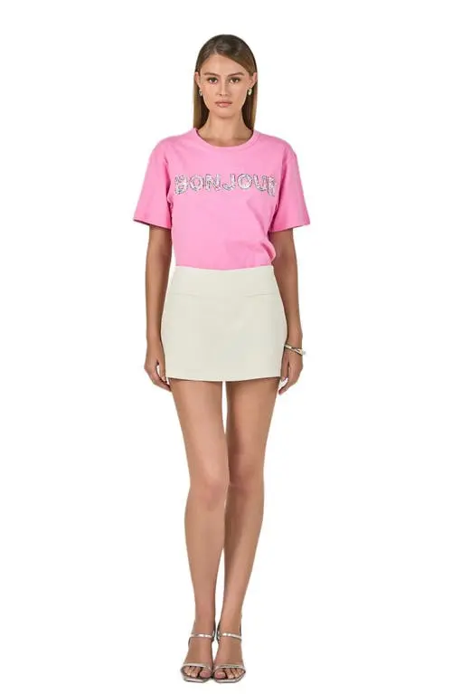 Endless Rose Sequin Embellished Knit Top