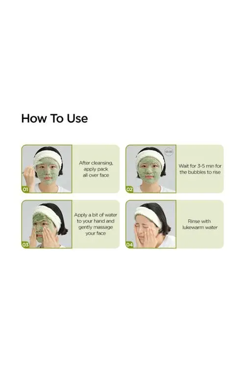 P.CALM Holy Basil Bubble Deep Mask