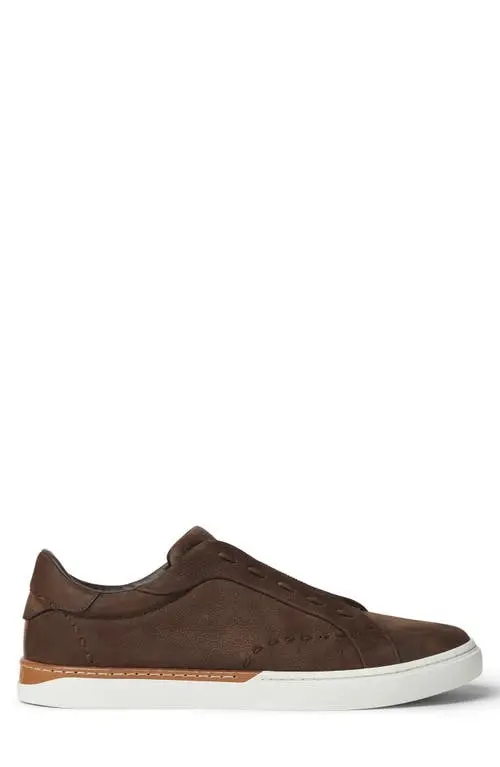 Fendi City Low Top Leather Sneakers