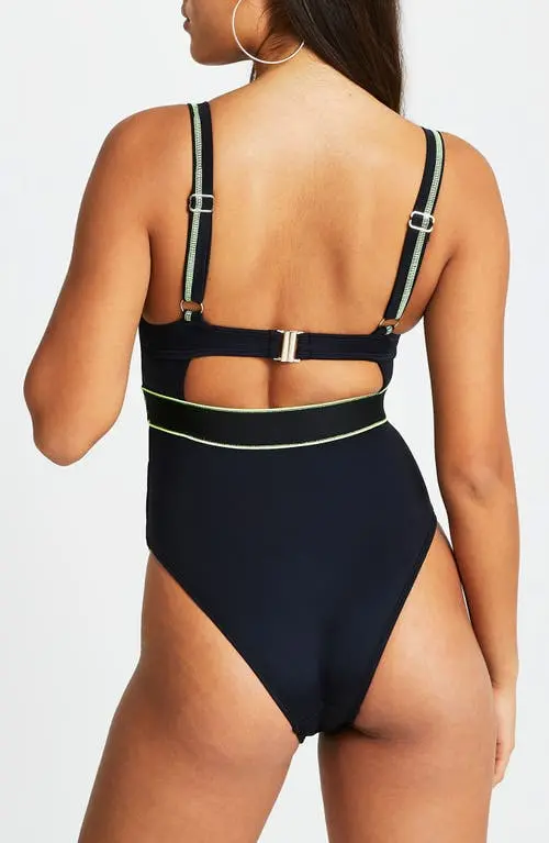 RIVER ISLAND Cutout One-piece Swimsuit