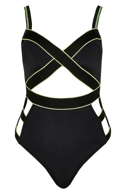 RIVER ISLAND Cutout One-piece Swimsuit