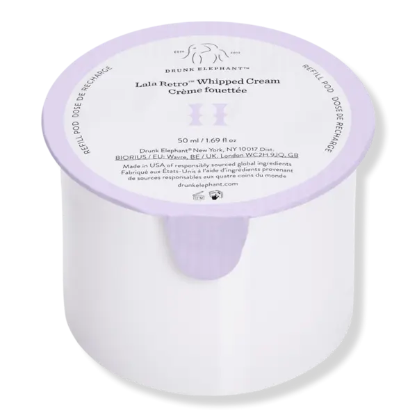 Drunk Elephant Lala Retro Refillable Whipped Cream Moisturizer With Ceramides - One-color