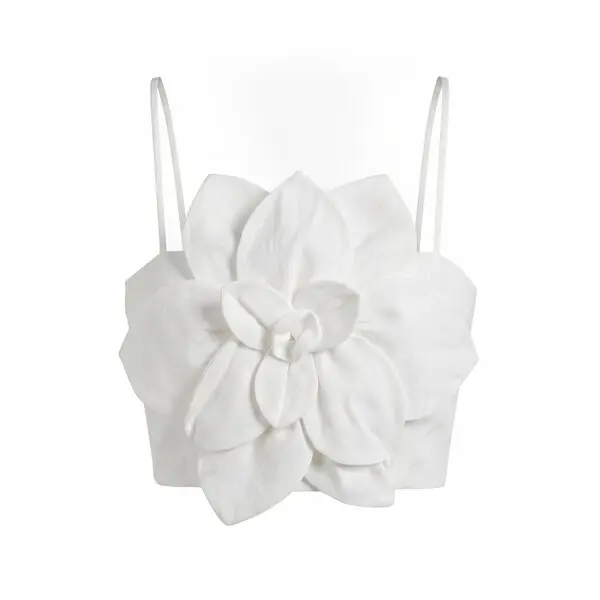 Yumi Kim Sahara Linen Top - White