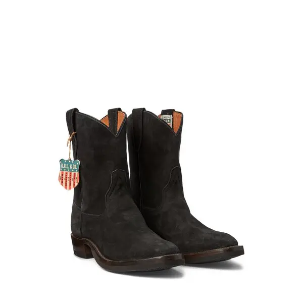 Ralph Lauren Roughout Suede Boot