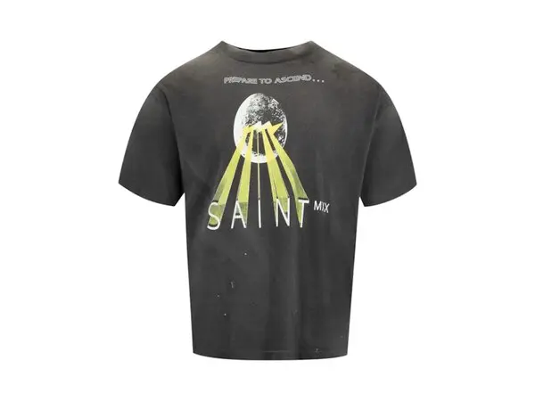 SAINT MXXXXXX Egg Tee Shirt - Black