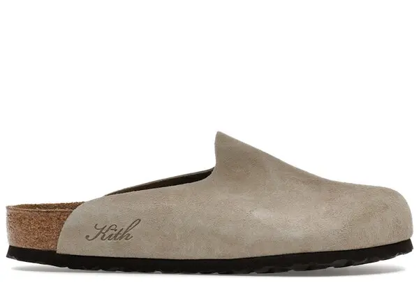 BIRKENSTOCK Amsterdam Kith Slip-on Clogs - Taupe