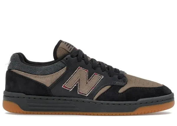 NEW BALANCE Numeric 480 "hippies And Cowboys" Sneaker - Black/arid Stone