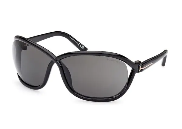 TOM FORD Fernanda Butterfly Sunglasses - Black/gray (ft1069s/01a