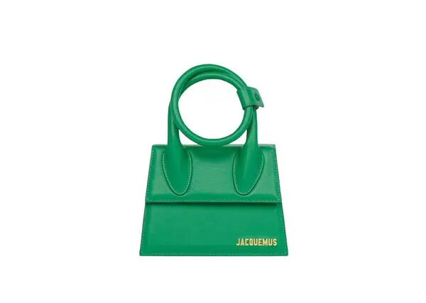 Jacquemus Le Chiquito Noeud Coiled Handbag - Green