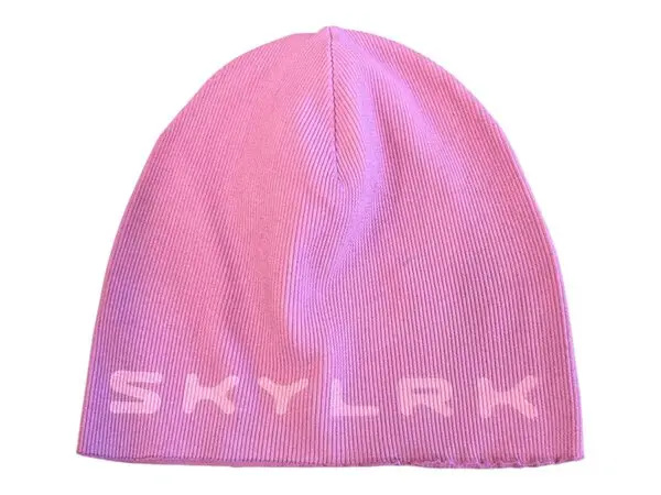 SKYLRK Justin Bieber Coachella 2026 Logo Beanie - Pink
