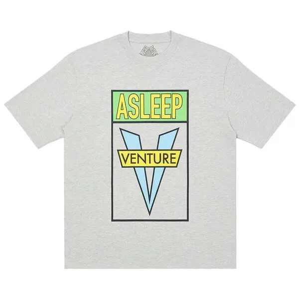 PALACE Asleep To Venture Graphic T-shirt - Grey