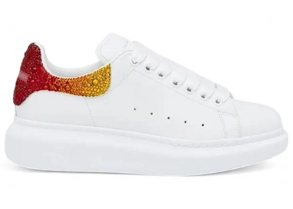 Alexander McQueen Oversized Yellow Crystal