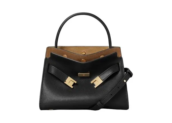 Tory Burch Lee Radziwill Petite Double Bag - Black