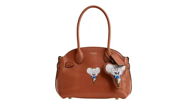 COACH X Brain Dead Empire Carryall Bag 21 With Kachi Mouse And Charm