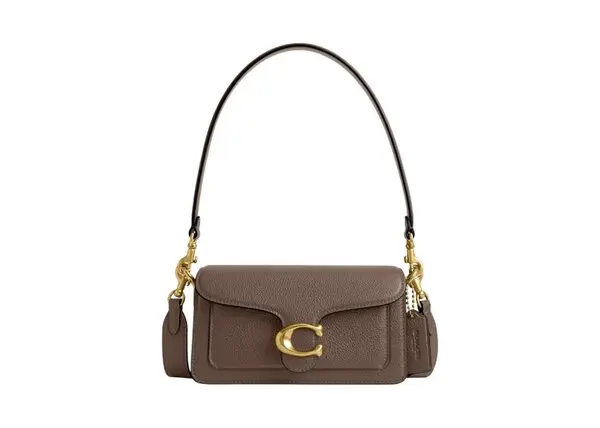 COACH Tabby 20 Pebbled Leather Shoulder Bag