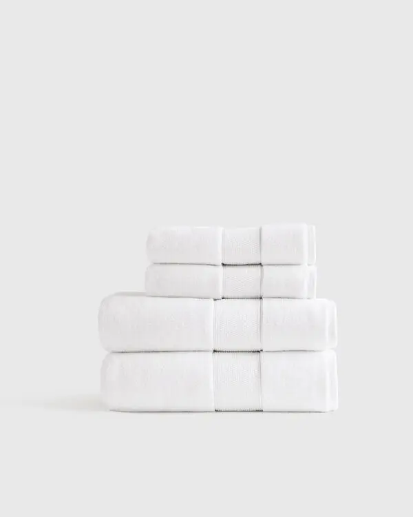 Quince Classic Organic Turkish Cotton Bath Bundle - White