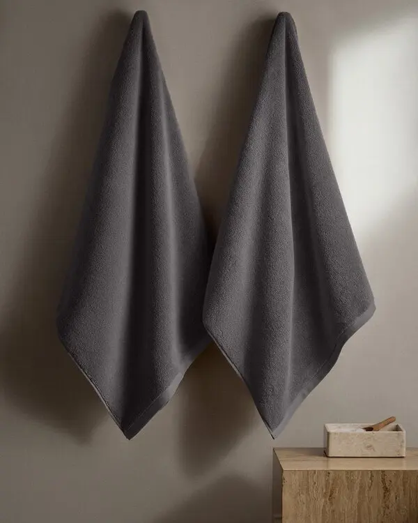 Quince Plush Organic Turkish Cotton Bath Bundle - Charcoal