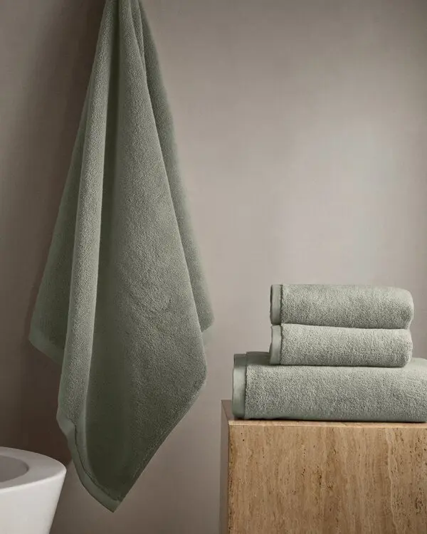 Quince Plush Organic Turkish Cotton Bath Bundle - Sage
