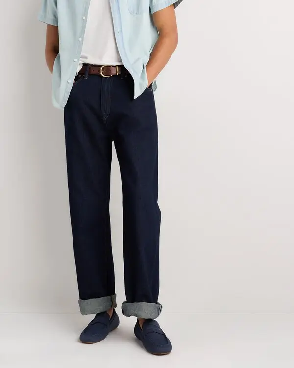 Quince Recycled Knit Driving Loafers