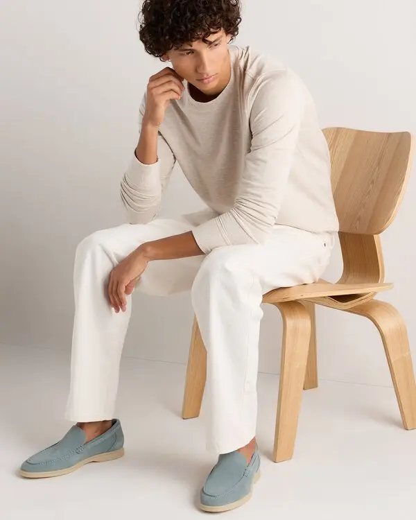Quince Soft Suede Mariner Loafer