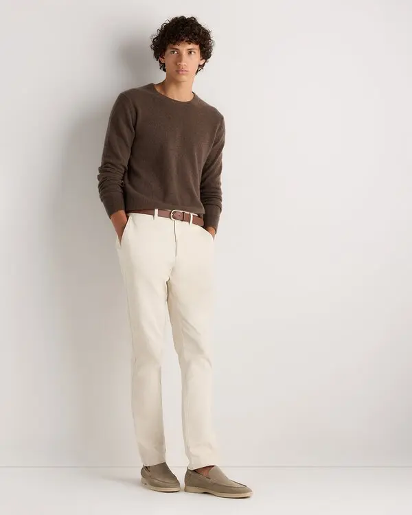 Quince Soft Suede Mariner Loafer - Smoke
