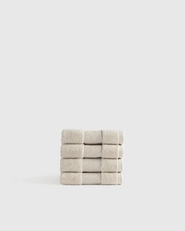 Quince Classic Organic Turkish Cotton Washcloth - Oat