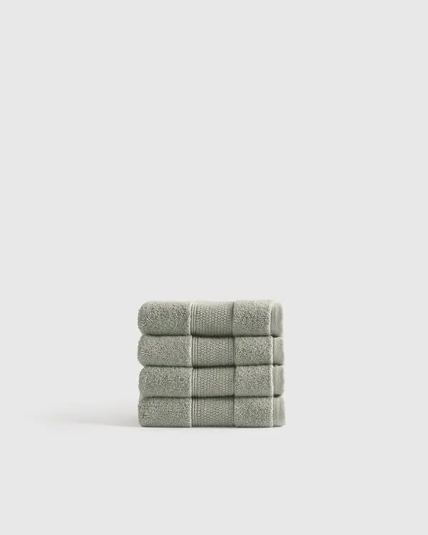 Quince Classic Organic Turkish Cotton Washcloth - Sage