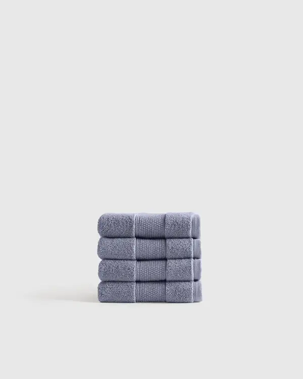 Quince Classic Organic Turkish Cotton Washcloth - Twilight Blue