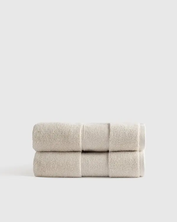 Quince Classic Organic Turkish Cotton Hand Towel - Oat