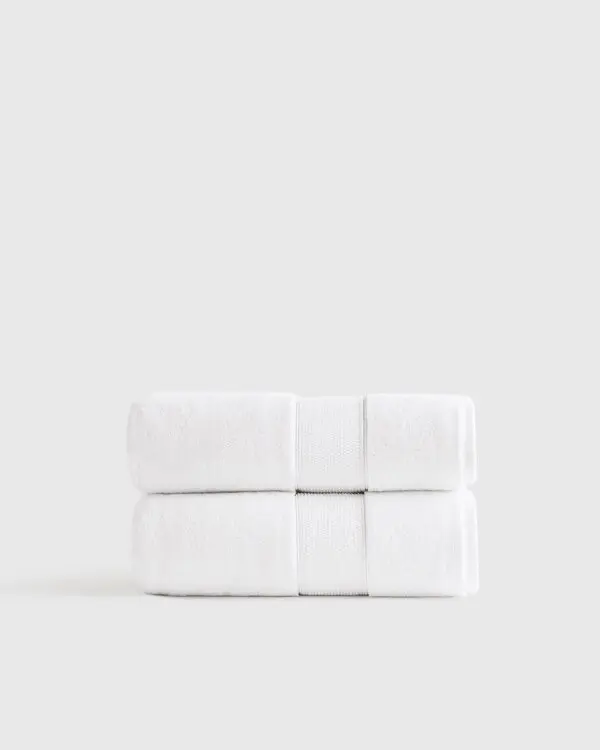 Quince Classic Organic Turkish Cotton Bath Towel - White