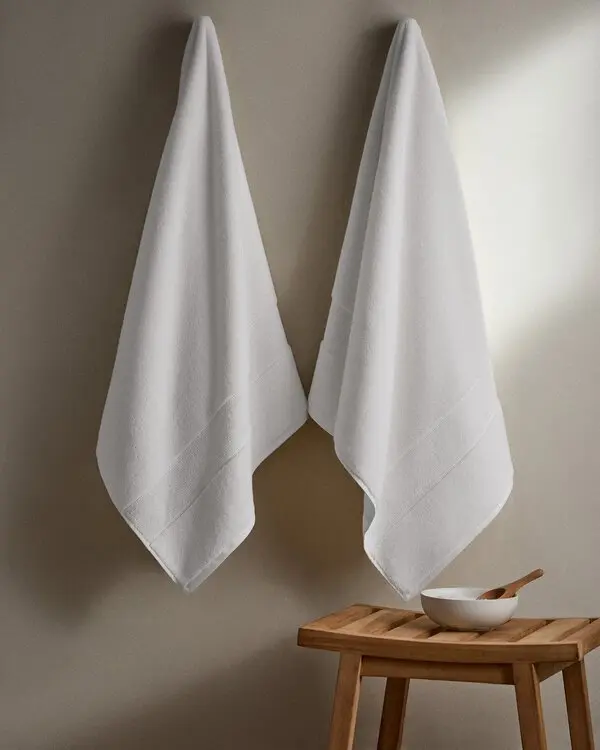 Quince Classic Organic Turkish Cotton Bath Towel - White
